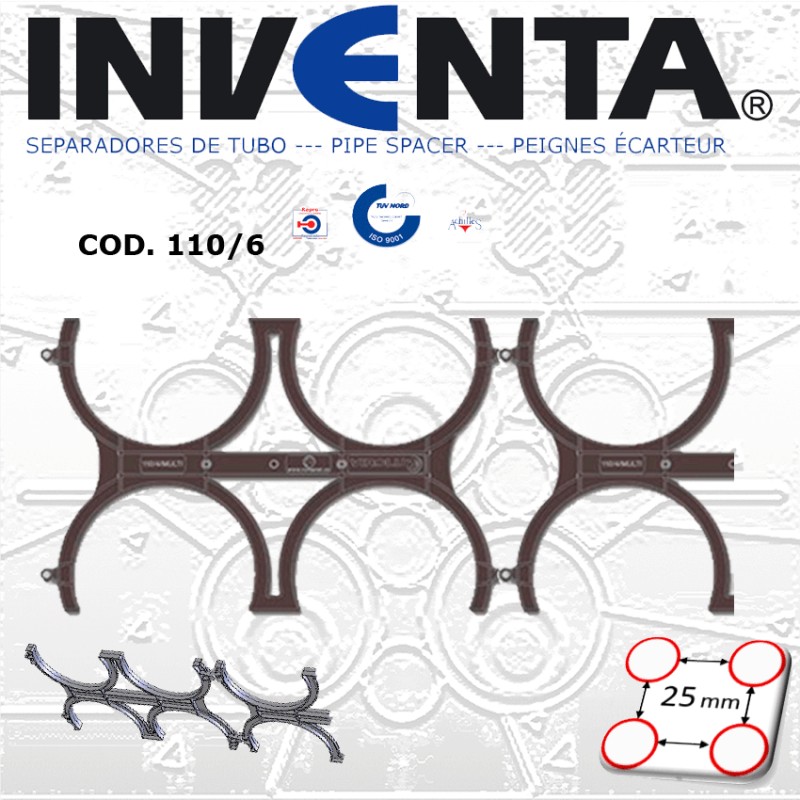 PIPE SPACER DISTANCER SUPPORT ELECTRICAL TUBE AND TELECOMMUNICATIONS ...