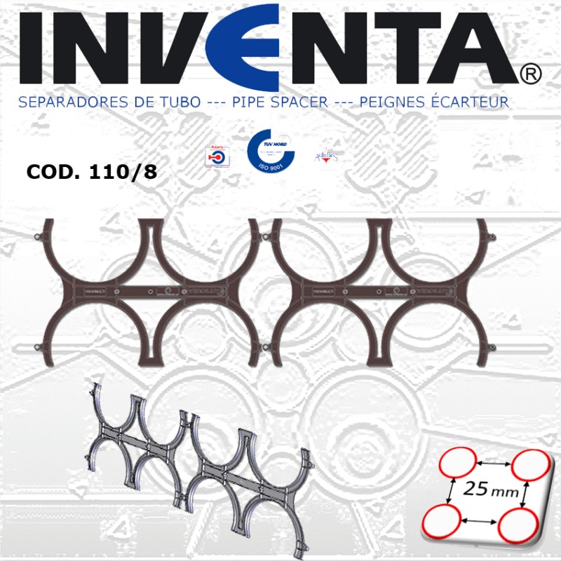 PIPE SPACER DISTANCER SUPPORT ELECTRICAL TUBE AND TELECOMMUNICATIONS ...