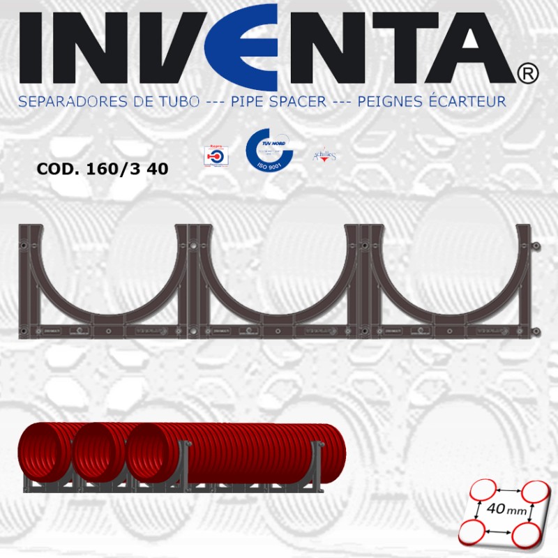PIPE SPACER DISTANCER SUPPORT ELECTRICAL TUBE AND TELECOMMUNICATIONS ...
