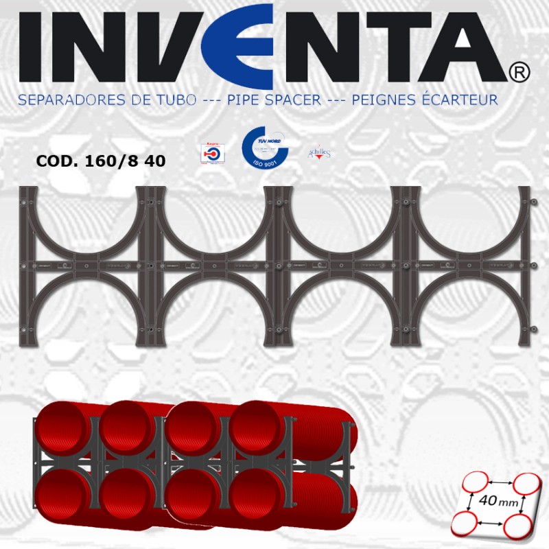 PIPE SPACER DISTANCER SUPPORT ELECTRICAL TUBE AND TELECOMMUNICATIONS ...