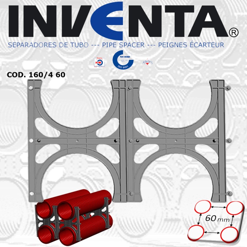 PIPE SPACER DISTANCER SUPPORT ELECTRICAL TUBE AND TELECOMMUNICATIONS ...