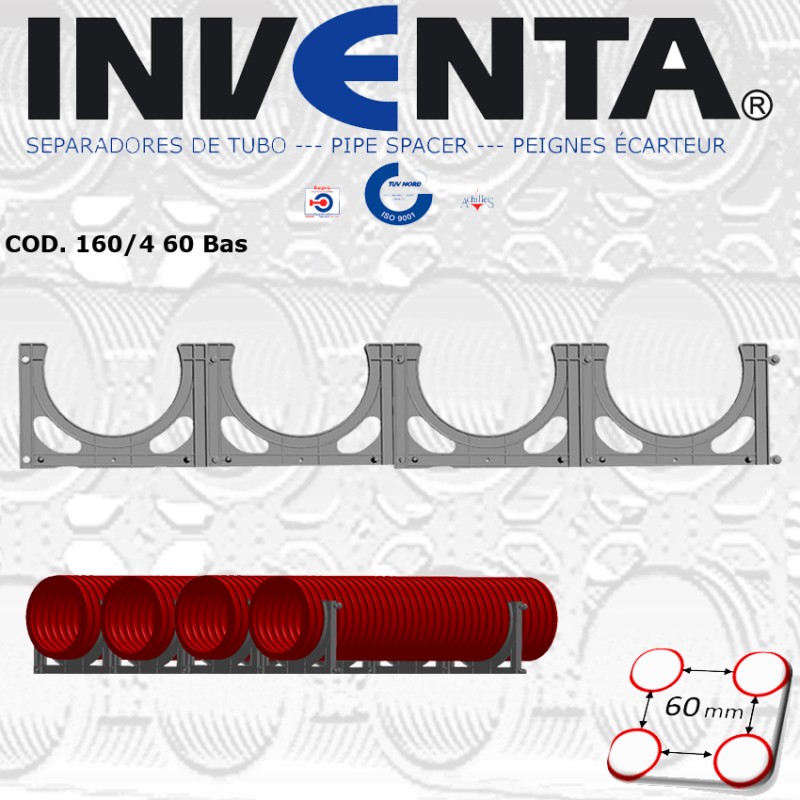PIPE SPACER DISTANCER SUPPORT ELECTRICAL TUBE AND TELECOMMUNICATIONS ...